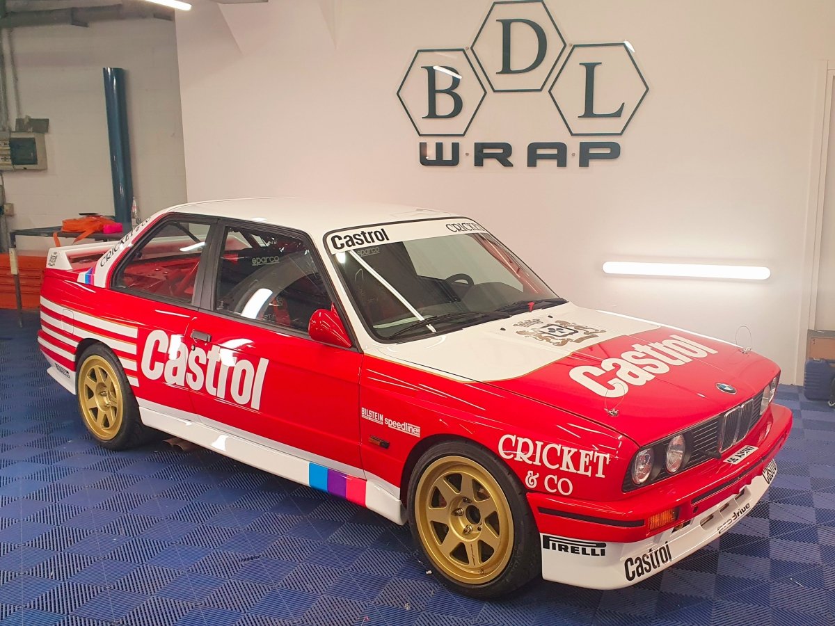 BMW M3 E30 Castrol Livery
