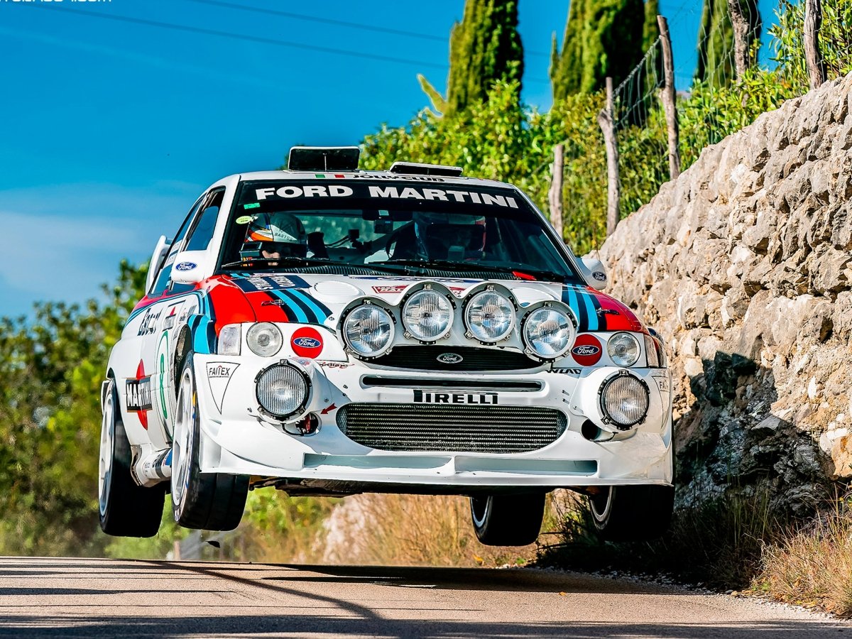 Ford Escort Cosworth WRC Martini Painted Livery