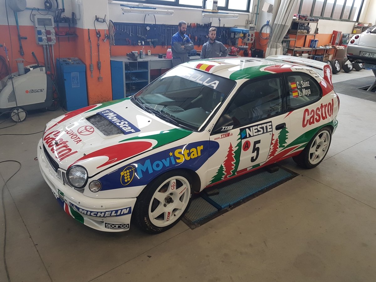 Toyota Corolla WRC Castrol 1000 Lakes Livery